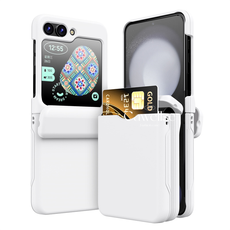 Premium Modern Neat Style Spring-Loaded Hinge Cover Wallet Casing ...