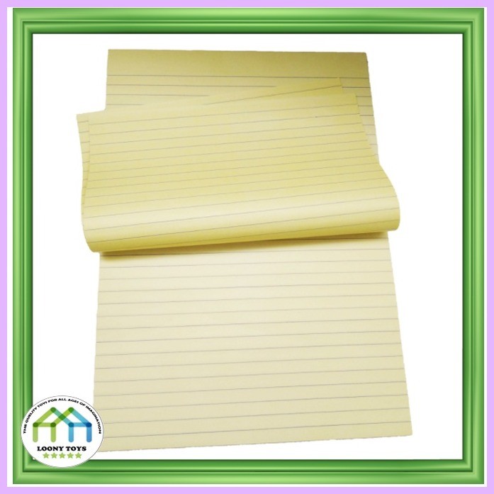 유 COD @MASAYA100 EDUCATIONAL PAPER YELLOW PAD AND COLUMNAR NOTE BOOK ...