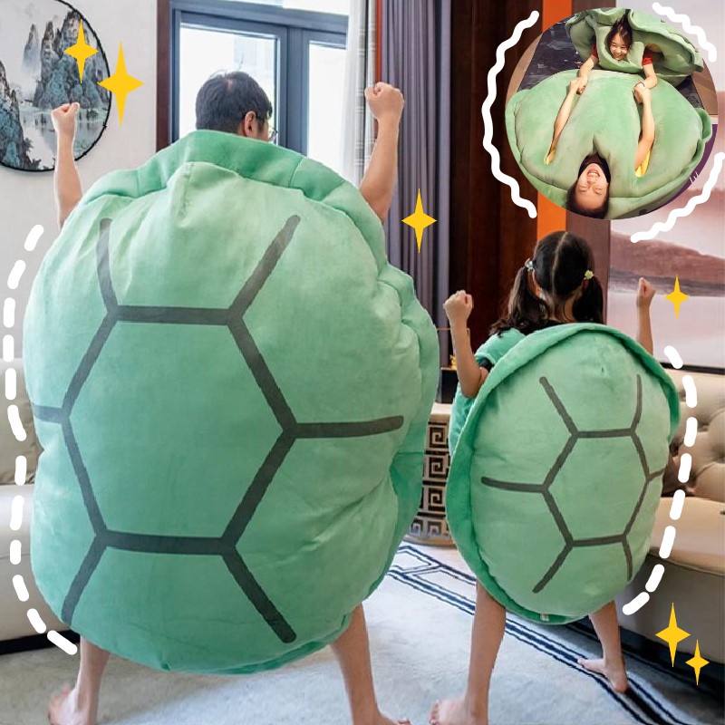 100cm Funny Wearable Squirtle Turtle Shell Plush Toy Creative Party ...