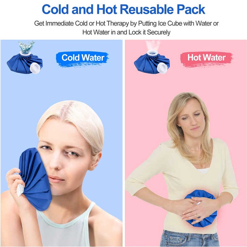 LY Ice Cold Pack Reusable Ice Hot Water Para Sa Mga Injuries, Hot ...
