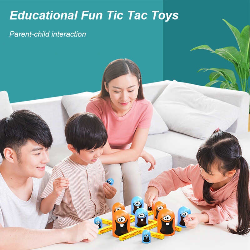 Tic Tac Toe Game Practice Hand Eye Coordination Montessori Game Foster ...
