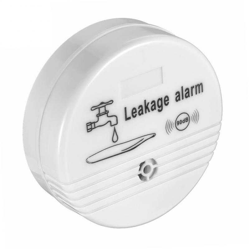 Home Alarm Water Leakage Alarm Detector 85dB Independent Water Leak ...