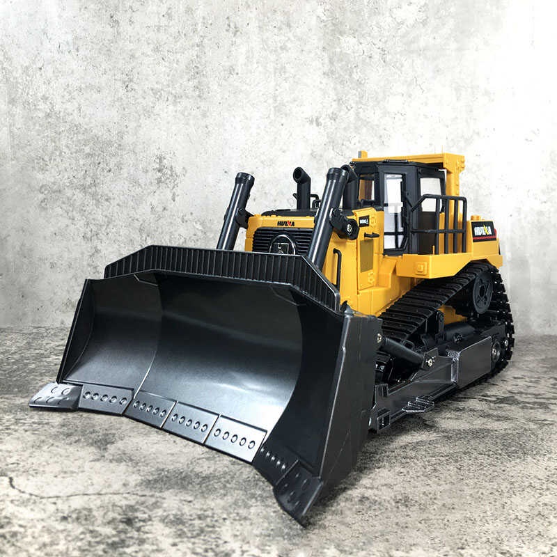 Huina 1554 1/16 Scale RC Bulldozer Truck Modle 11Ch Remote Controlled ...