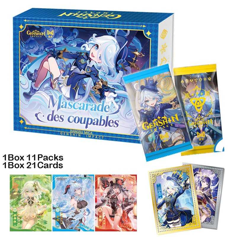 Mga Pinakabagong Genshin Impact Card Full Set Hutao Yae Sakura Seele ...