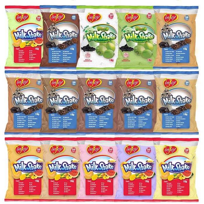 Injoy Milk Shake Powder Mix ( All Flavors Available) | Shopee Philippines