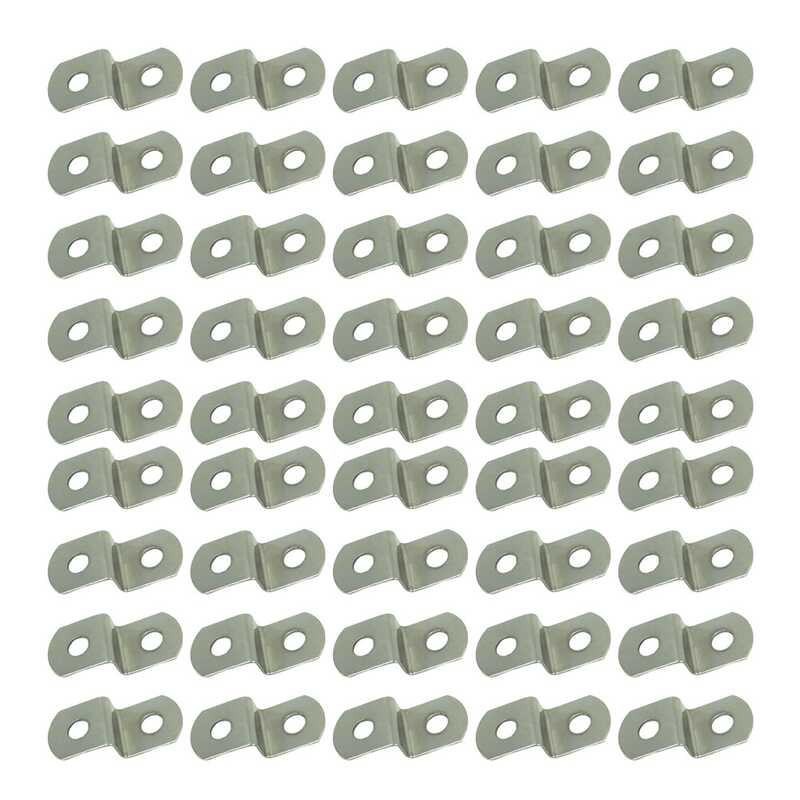 120Pcs Z Shape Photo Frame Fasteners Offset Canvas Clips Table ...