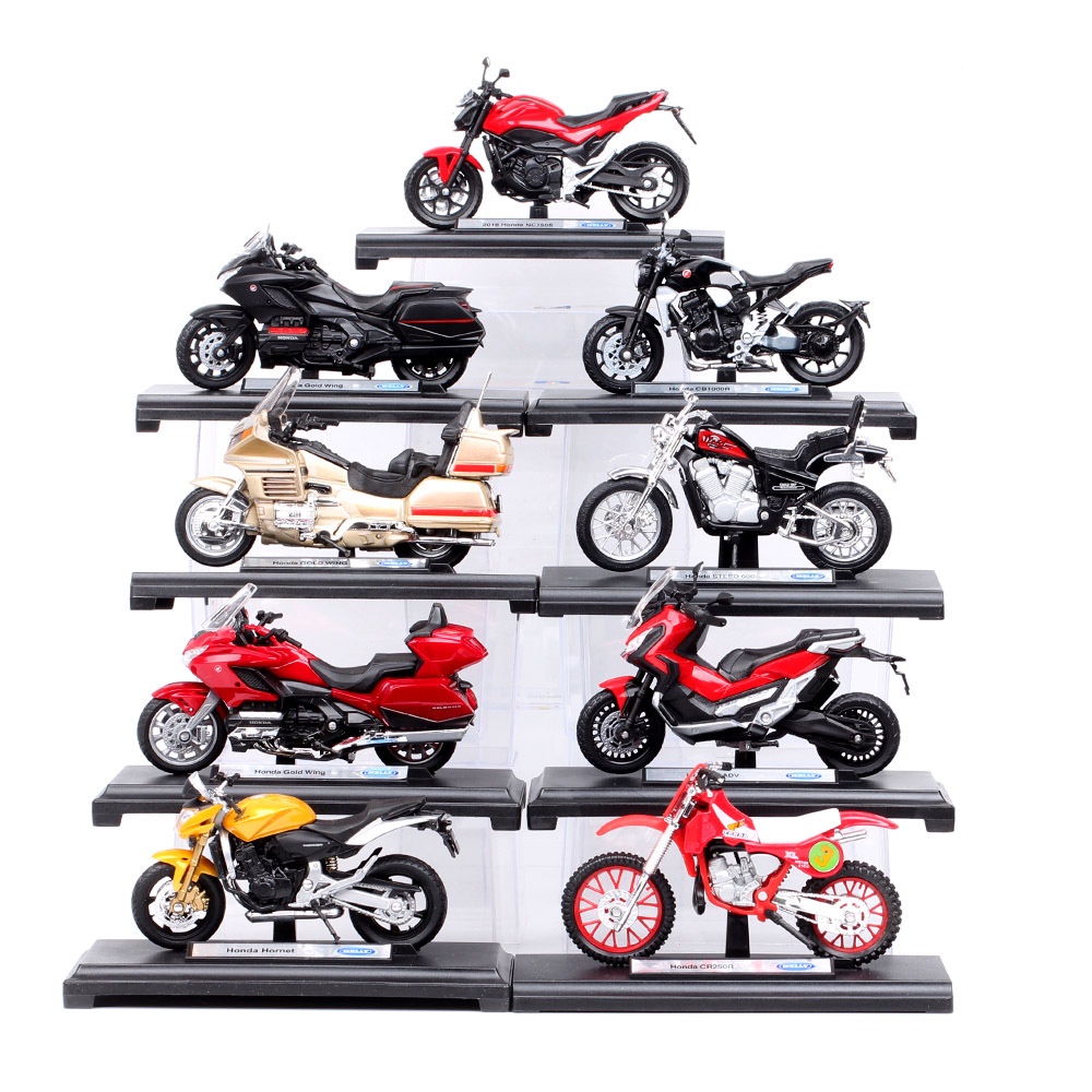 Welly 1/18 Scale Honda X adv CB1000R CBR650F NC750S Gold Wing CR250R ...