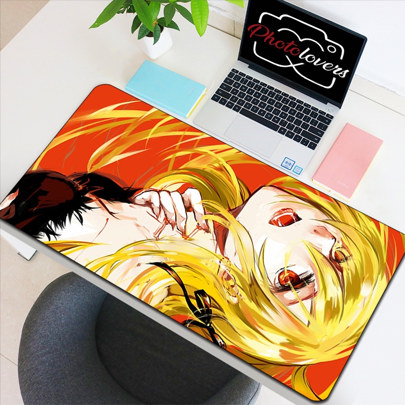 Shinobu Oshino Gamer Mousepad Keyboard Pad Setup Gaming Accessories ...