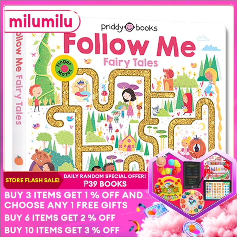 Milu Maze Book Follow Me Fairy Tales Board Book Fairy Tale Book ...