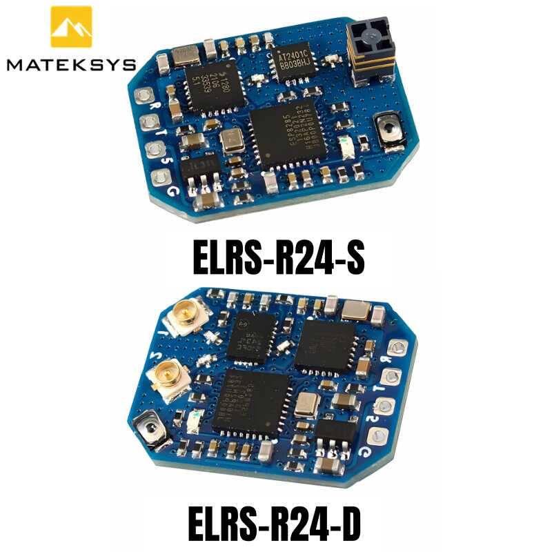 Matek-EXPRESSLRS-ELRS-R24-S/D 2.4GHZ ELRS-R24 ELRS-R24-D Receiver CRSF ...