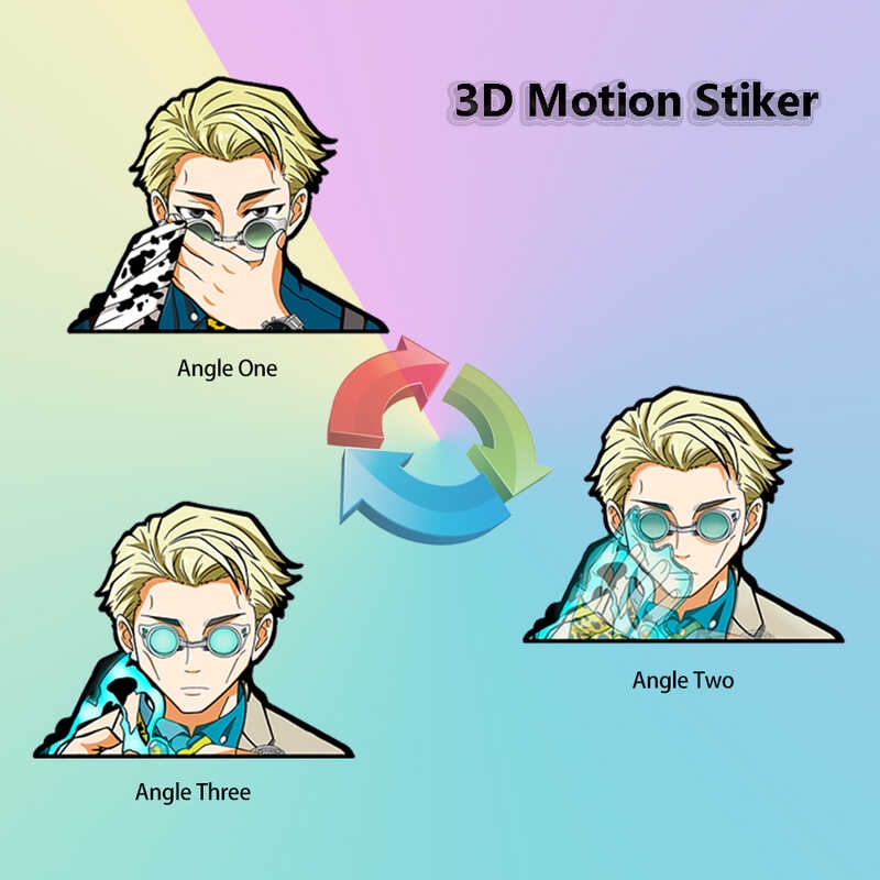 Kento Nanami Jujutsu Kaisen Anime Motion Stickers Waterproof Decals for ...