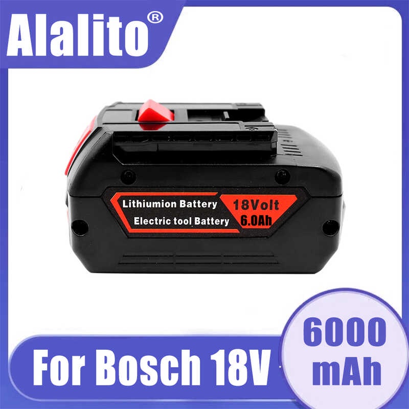 Bagong 6000mAh baterya para sa Bosch 18V battery rechargeable Power ...