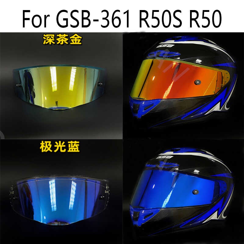 Motorcycle Helmet Lens Full Helmet Lens Para sa GSB-361 R50S R50 PC Full Face Helmet Visor Lens ...