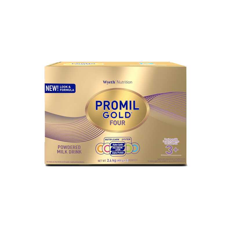 Promil Gold® Four Powdered Milk Drink for Pre-Schoolers Over 3 Years ...
