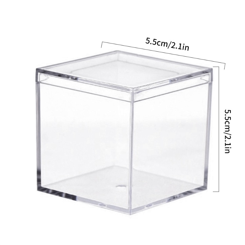 Multi-purpose Transparent Plastic Storage Box with Lid / Simple mini ...