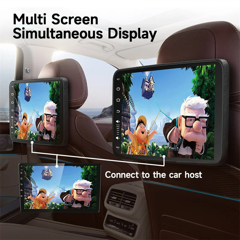 [2G+32G]Car Headrest Monitor Android New Upgrade Tablet Touch Screen ...