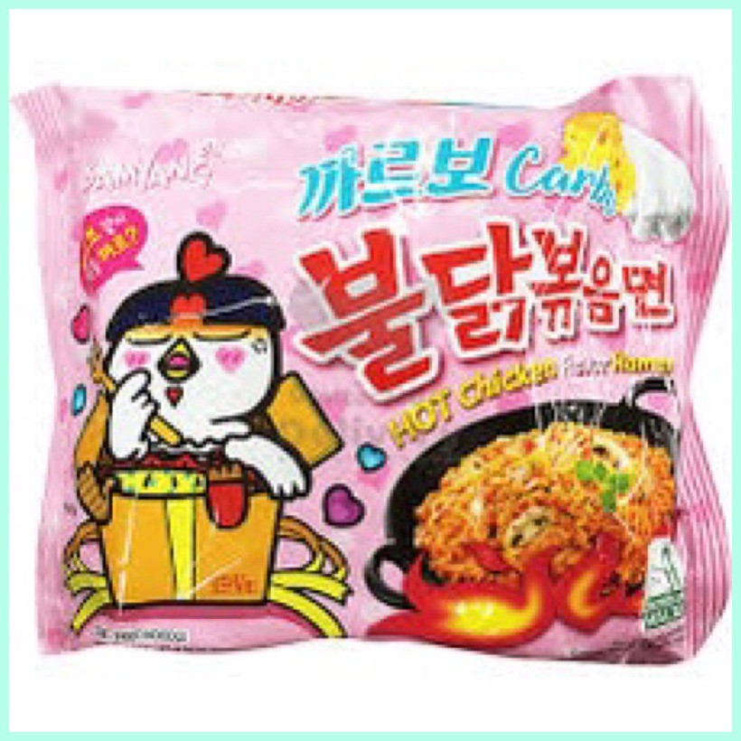 SAMYANG BULDAK (QUATTRO CHEESE AND CARBONARA) | Shopee Philippines