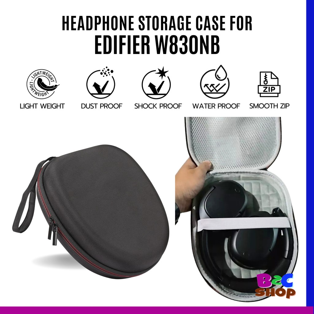 Edifier W830NB Headphone Compatible Headphone Case Storage Pouch ...