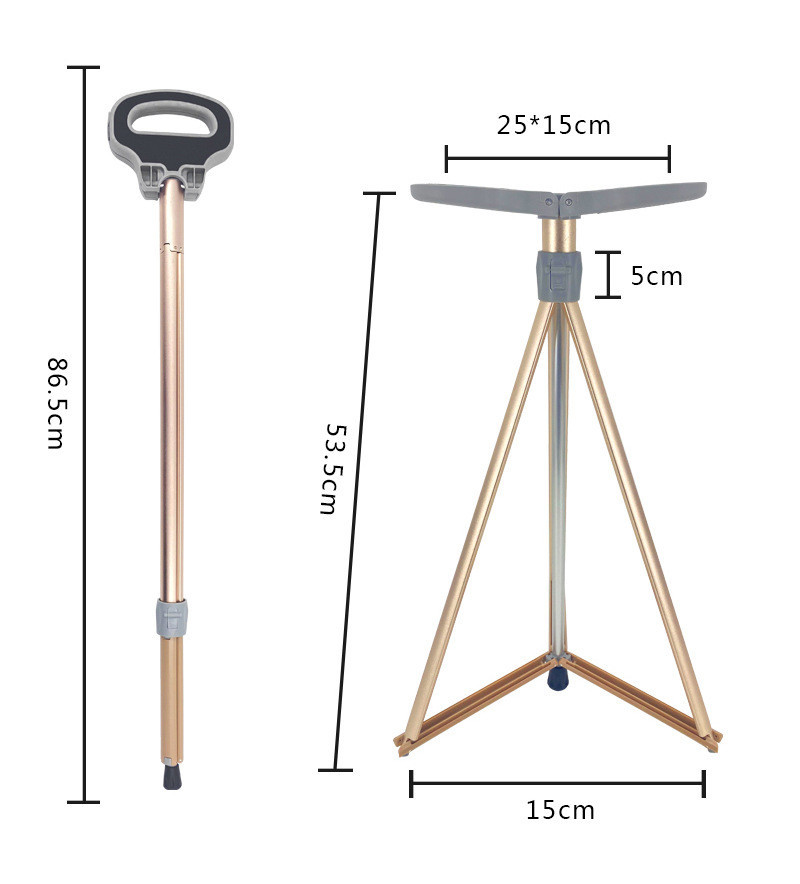 hiking Stick chair hiking pole Walking Stick Stool trekking chair ...