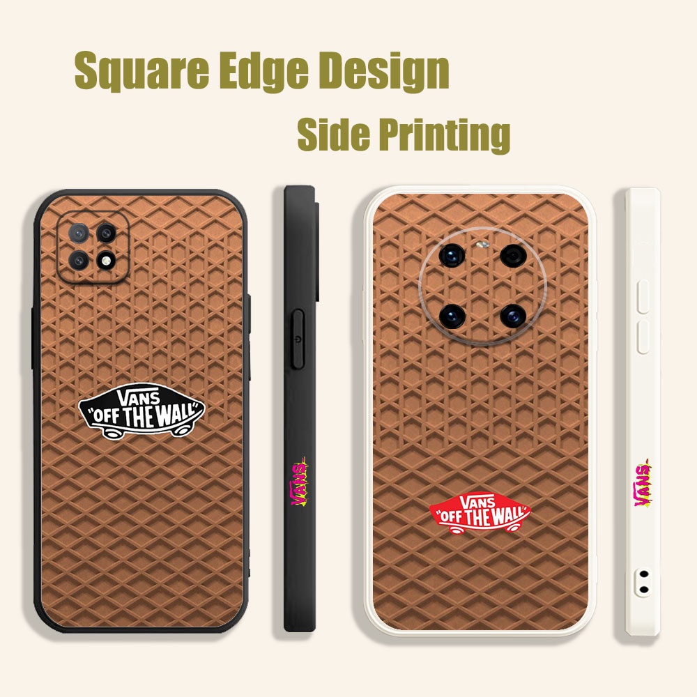 Casing For OPPO Reno6 Reno 7 7z 5K A11X A16E A16K A94 Van Waffle Logo ...
