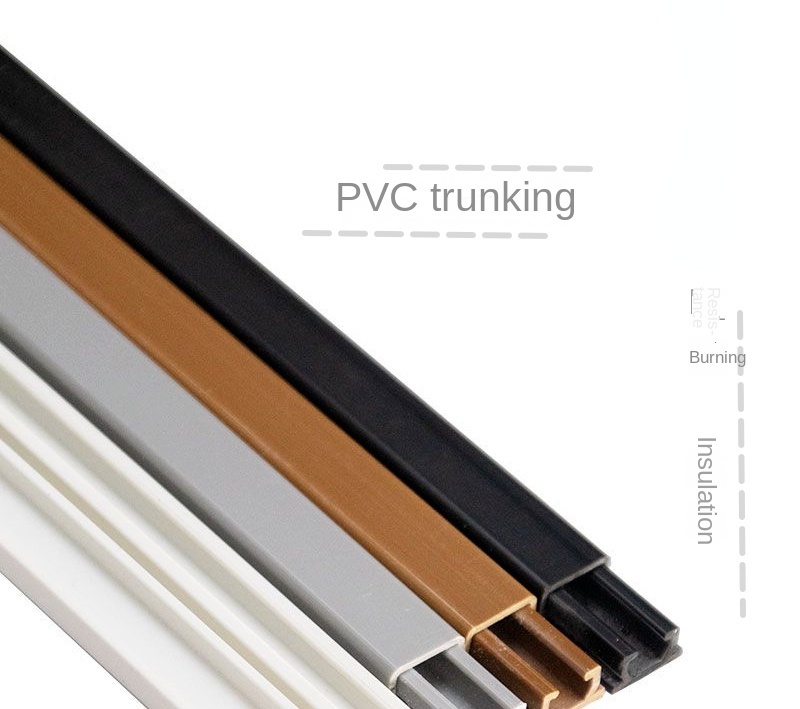 PVC Small Square New Invisible Surface Mounted Wire Network Cable ...