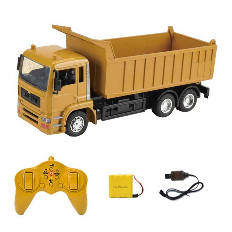 1:24 wireless remote control dump truck Children Multifunctional ...