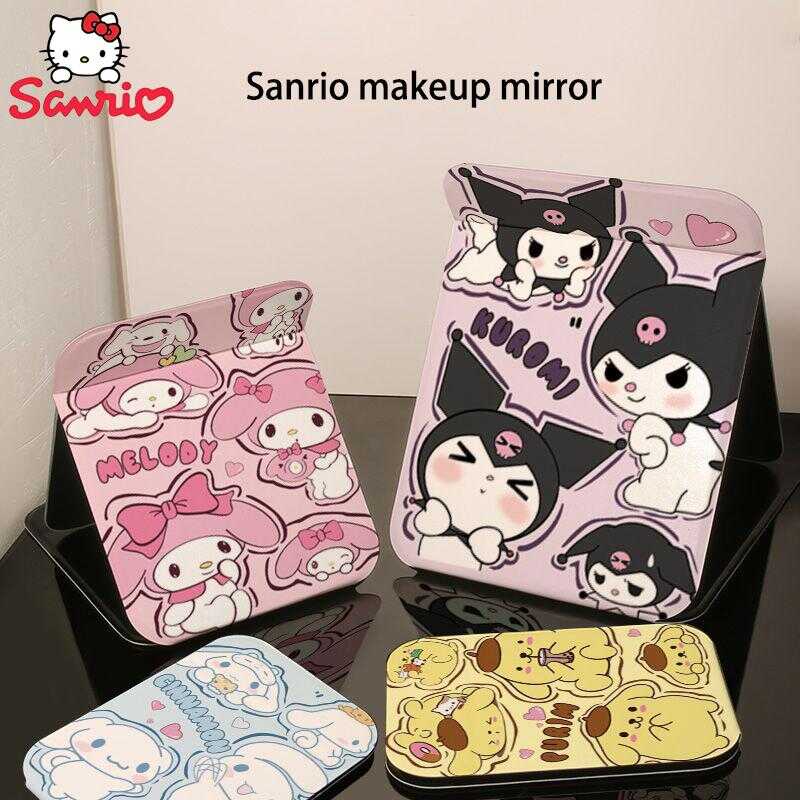 Sanrio My Melody Cinnamoroll Kuromi Mirror Student Custom Made Folding ...