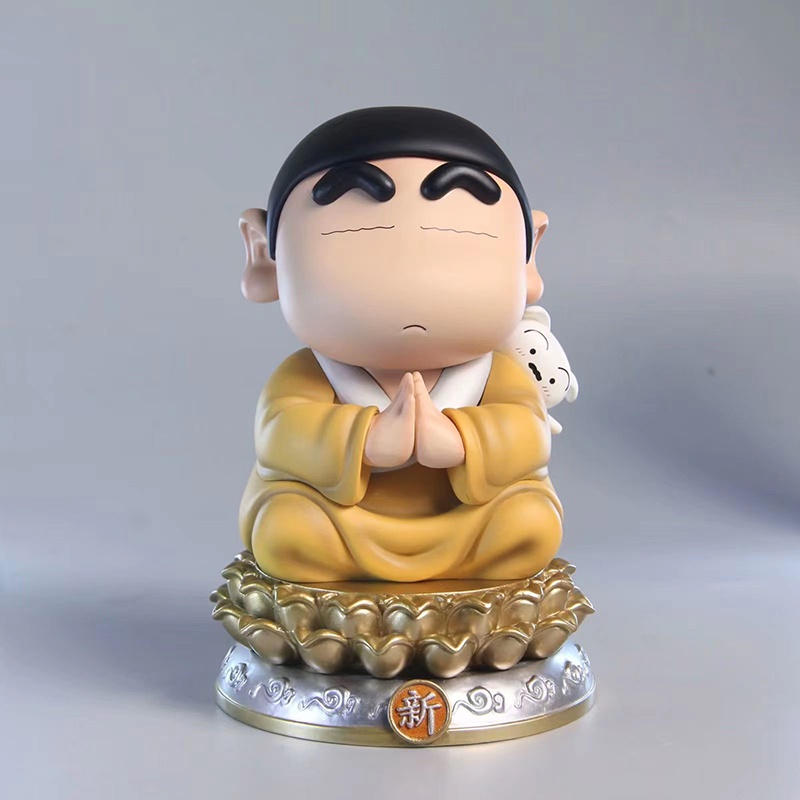 Sakyamuni Shin Chan Buddha Crayon Shin Chan Cute Action Figure Toy ...
