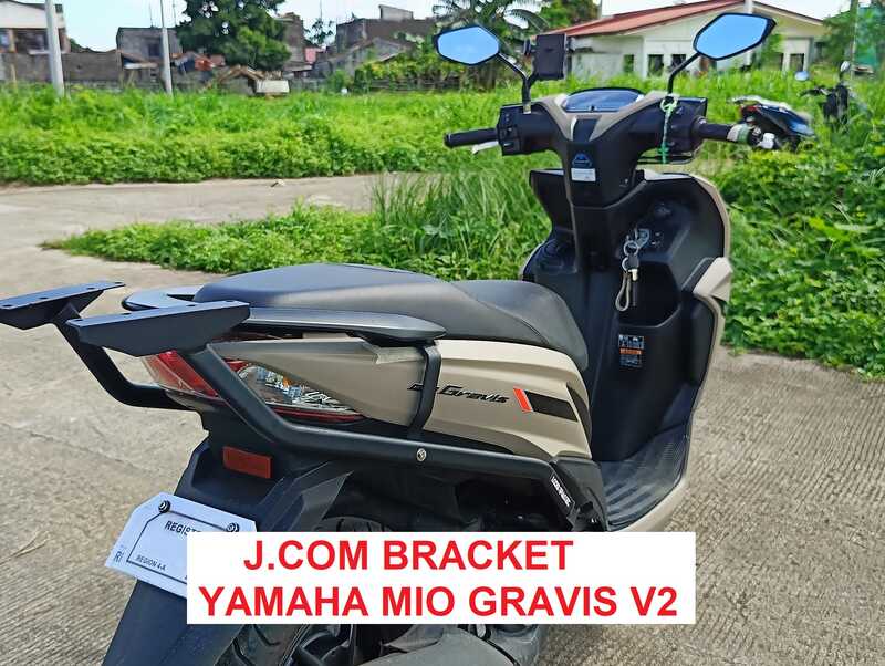 Yamaha Mio Gravis V2 Heavy duty HRV topbox bracket by J.COM | Shopee ...