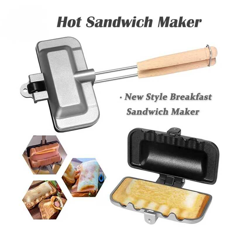 Sandwich maker pan Toaster maker Sandwich toaster Hotdog sandwich maker ...
