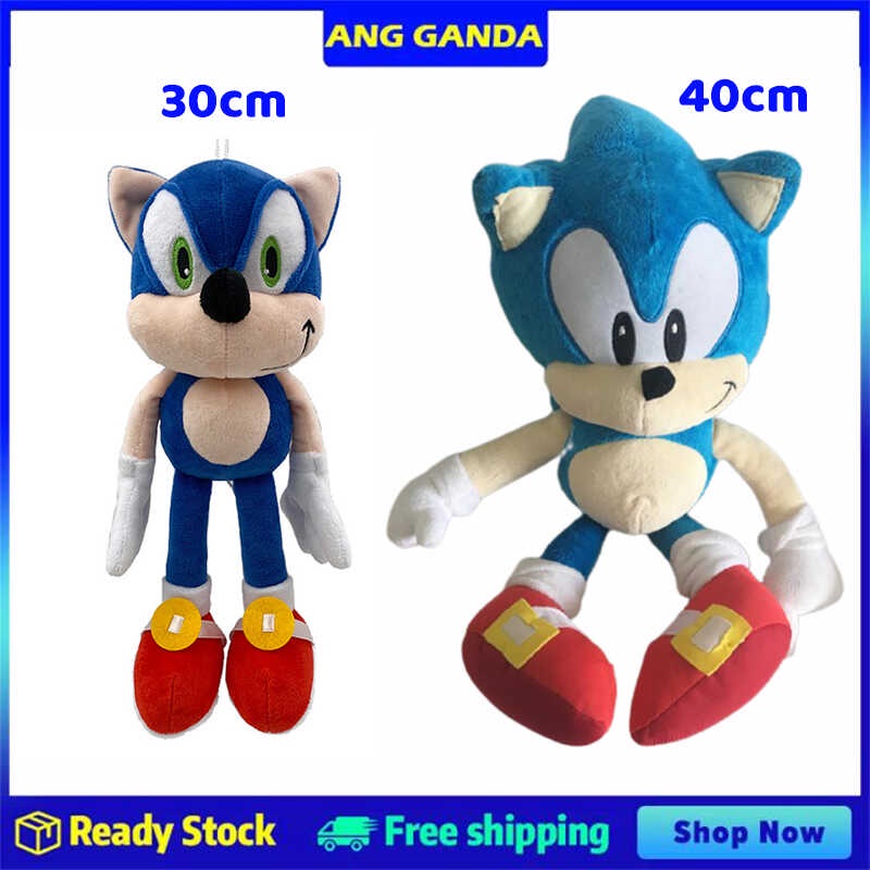 Anime Doll Plush Toys Sonic The Hedgehog 40cm Blue Sonic Plush Toys ...