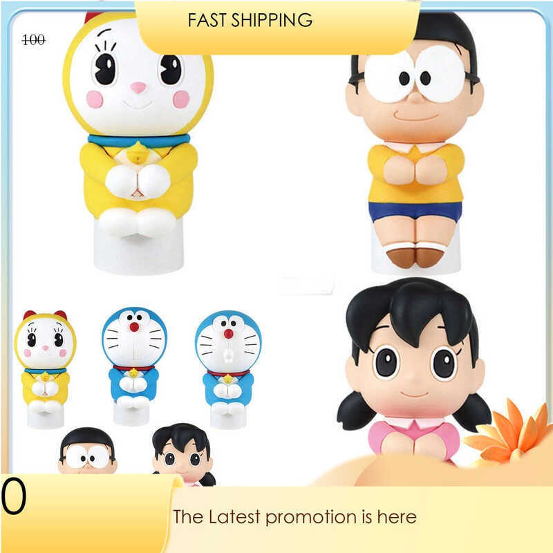 TAKARA TOMY Doraemon 50th Anniversary Sitting Posture Modeling Doll ...
