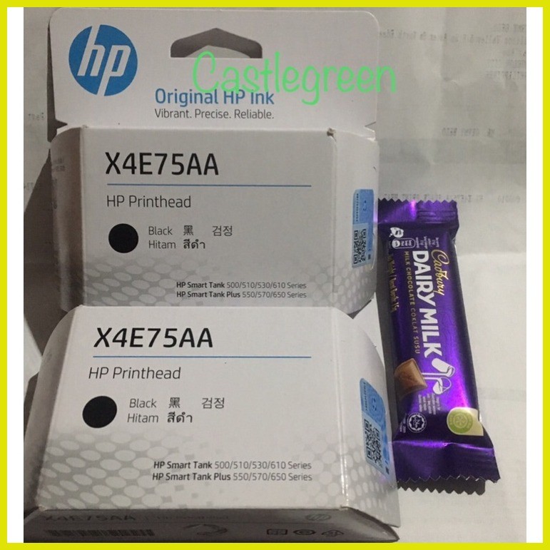 Hp Printhead Smart Tank 510 615 series X4E75AA Black /MOH50AAColpr ...