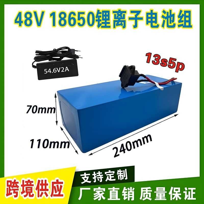 48V 18650 13S5p Lithium-Ion Battery Pack 2000W Built-In 50A BMS Electric Scooter | Shopee ...