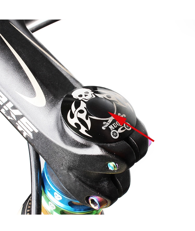 MUQZI 5/10Pcs Bike M6 Headset Screw Cap Bolt Dustproof Protective Cover ...