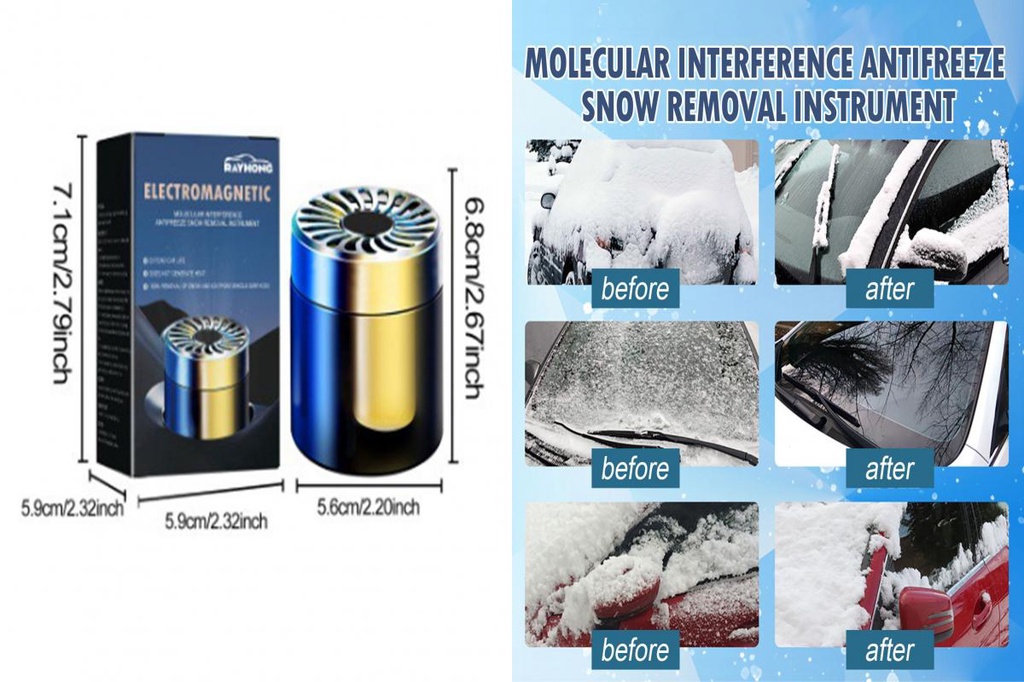 [Ma] Compact Snow Removal Device Portable Snow Removal Device Universal ...
