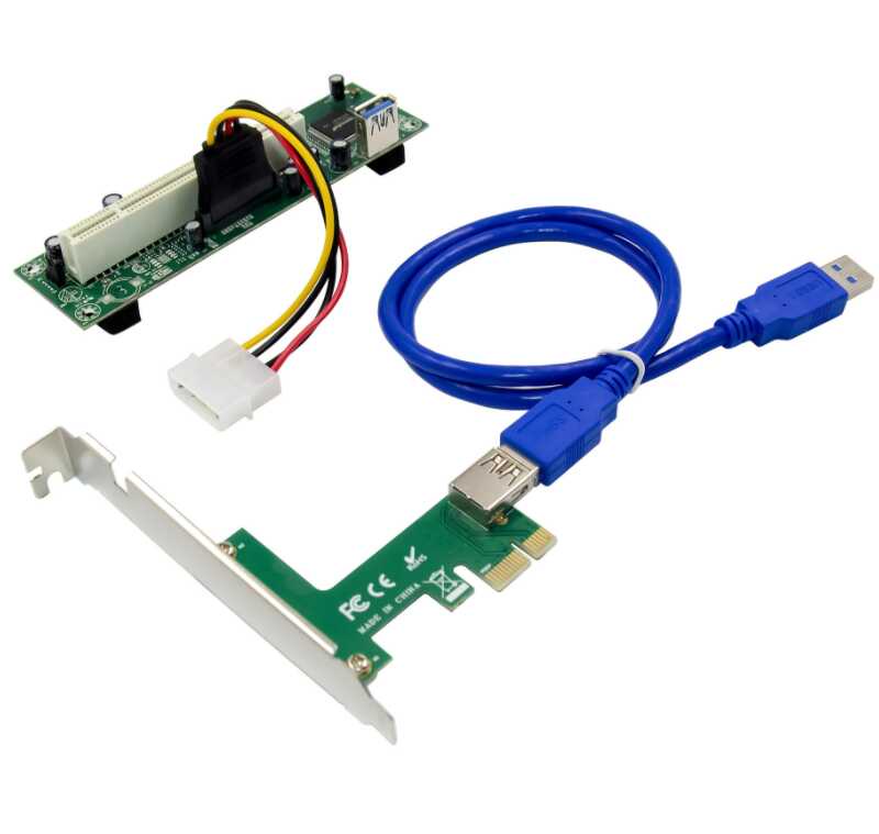 PCIE sa PCI single-slot expansion card Supports collection card Gold ...