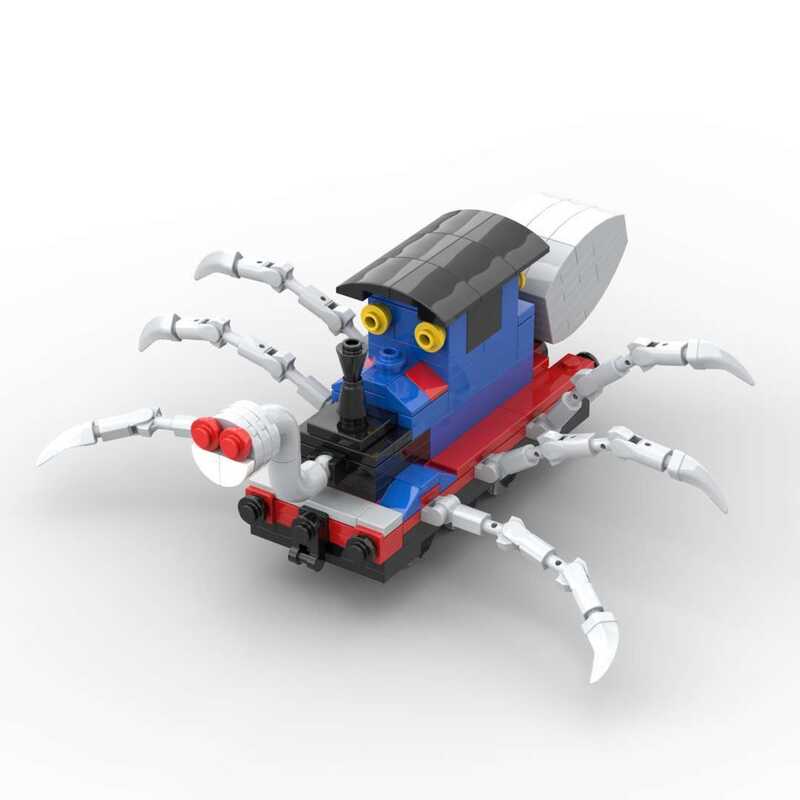 Sa Stock Choo Charles Model Toy Thomas Spider Train Building Blocks ...