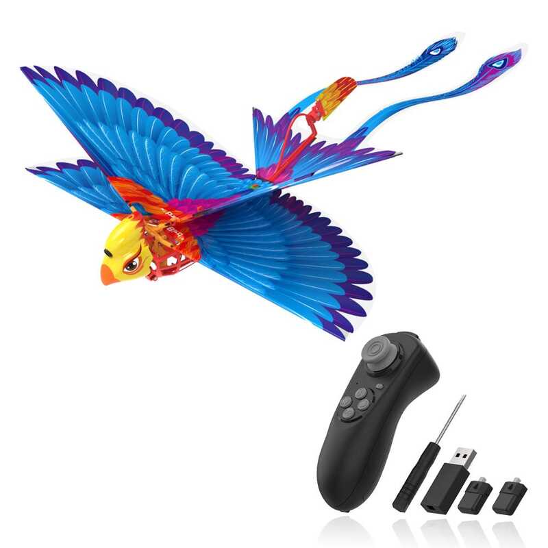 Go Bird Remote Control Flying Toy Mini RC Helicopter Drone-Tech Toys ...