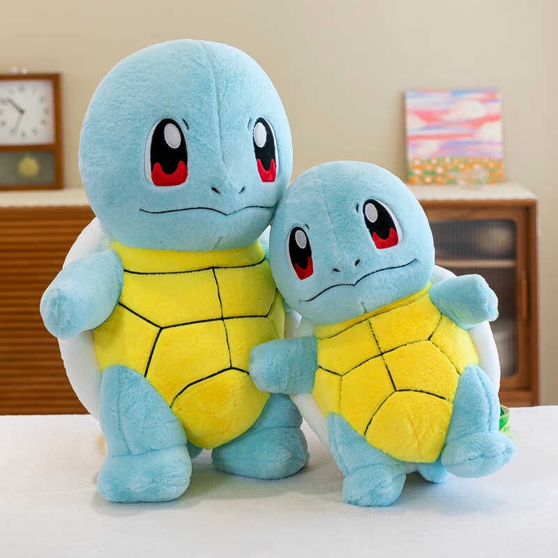 35-60Cm TAKARA TOMY Cartoon Squirtle · Plush Toys Kawaii Anime Squirtle ...