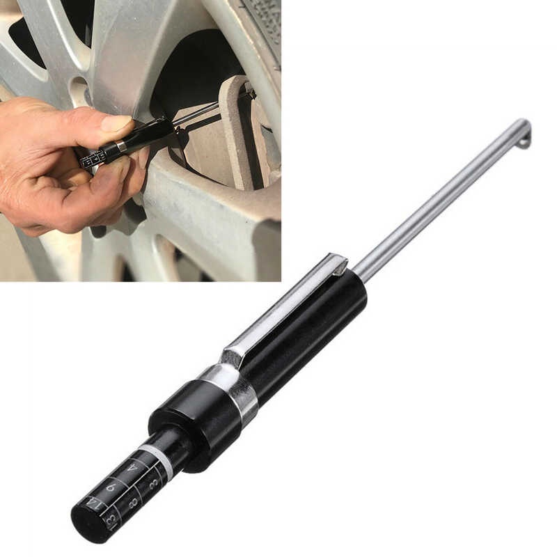 Vehicle Brake Pad Gauge Car Brake Pad Tester Measuring Tool Measuring ...