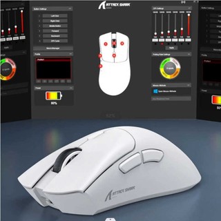 Attack Shark R1 18000dpi Wireless Mouse, 1000Hz, Tri-mode Connection ...