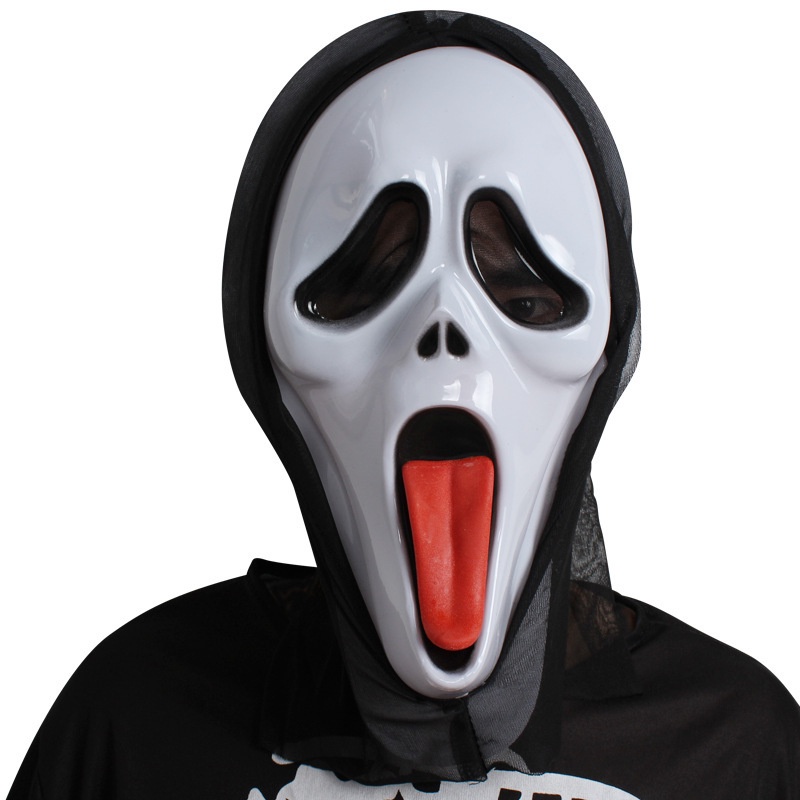1pcs Ready Stock Halloween Ghost Face Scream Movie Horror Mask/ Day of ...