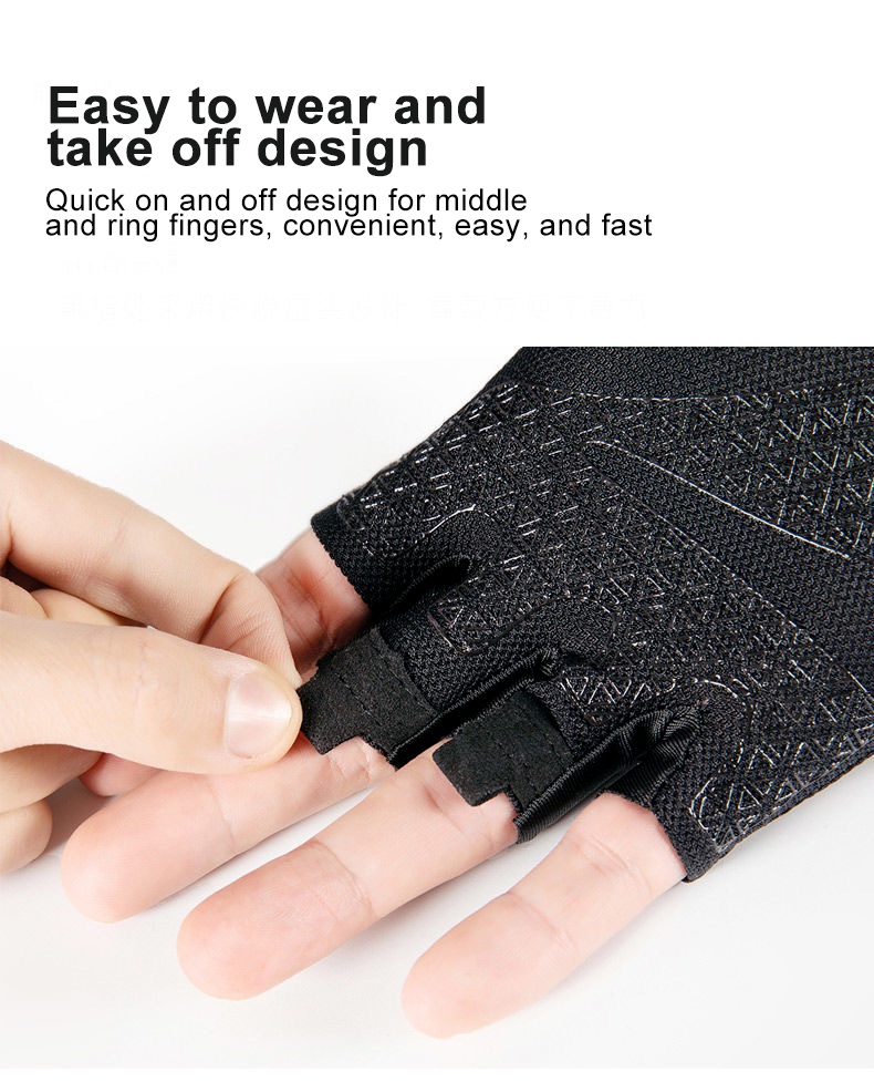 X-TIGER 1Pair Gym Gloves WeightLifting Deadlift Exercise Sports ...