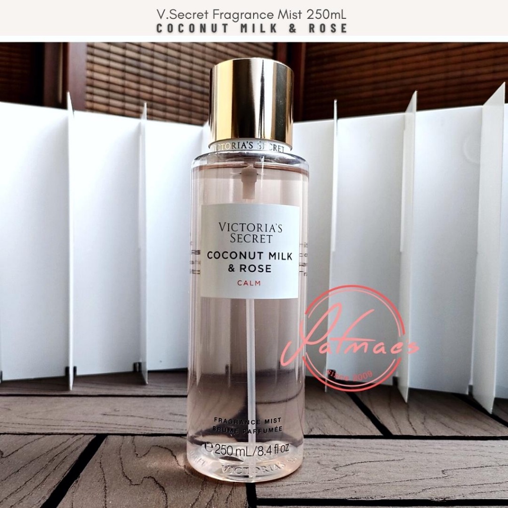 Victorias Secret Fragrance Mist Coconut Milk And Rose Calm 250ml Sold
