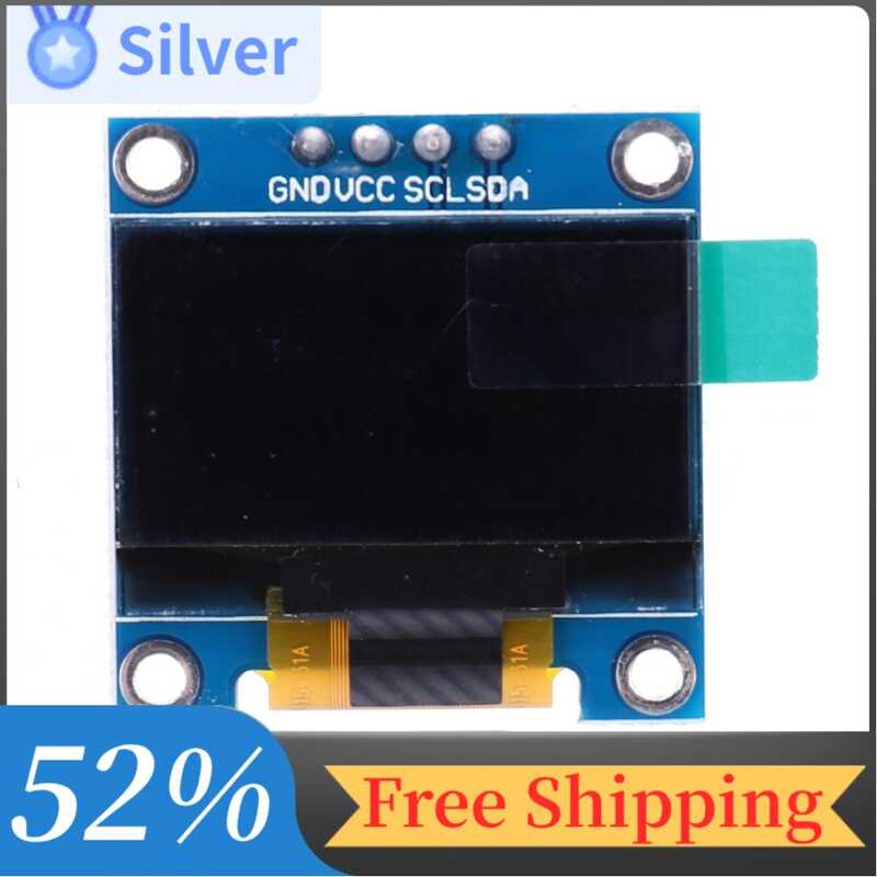 SSD1306 OLED Module 0.96IN 128x64 Pixel OLED Display Module 3.3-5V I2C ...