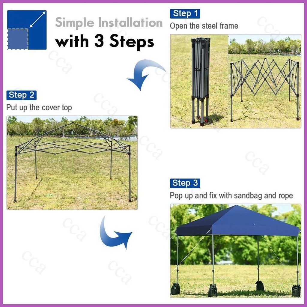 Outdoor tent 3x6 retractable tent complete set car tent Garage Heavy ...