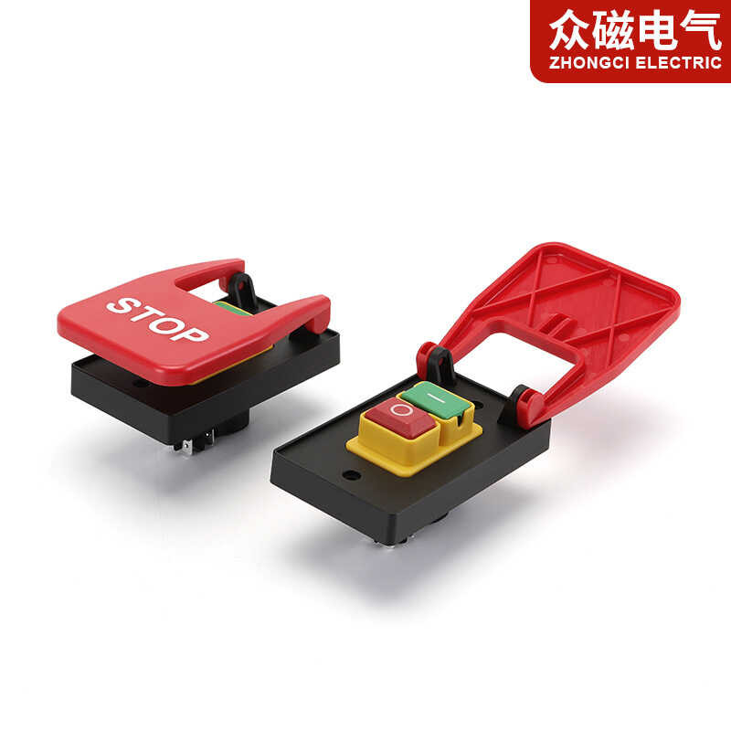 Waterproof Electromagnetic Switch, Electric Tool Switch Zcd-02E1stop ...