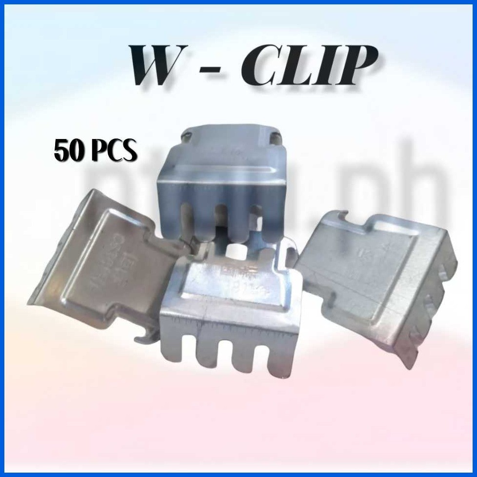 ☑ ∇ W Clip Double furring Metal furring wall clip for Ceiling Work C ...