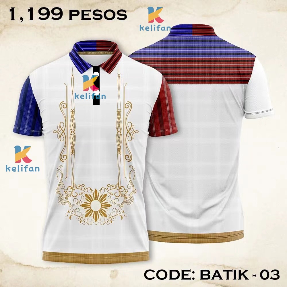 Philippine Ethnic Tribe Modern Men's Barong Jacket Formal UNIFORM Full ...